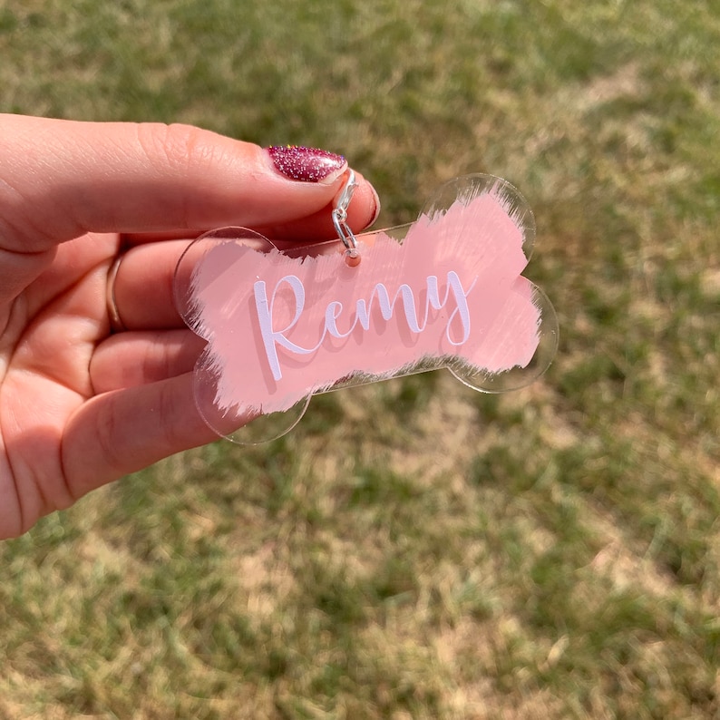 Custom Acrylic Dog Tags - Etsy