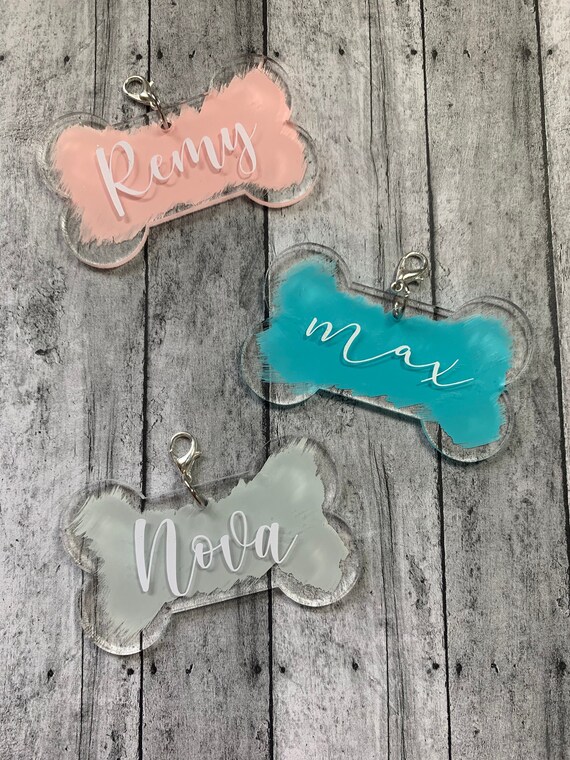 Custom Acrylic Dog Tags - Etsy