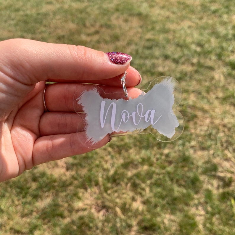 Custom Acrylic Dog Tags - Etsy