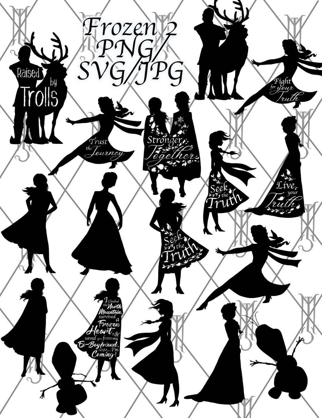 Frozen 2 SVG / PNG / JPG - Etsy