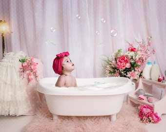 Pink Bubble Bath - Etsy