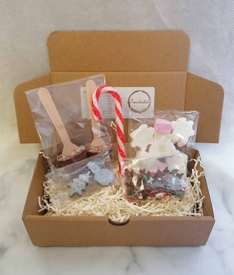 Christmas Themed Hot Chocolate Kit | Etsy