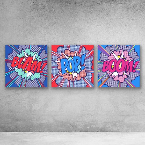 Comic Book Sounds - Etsy