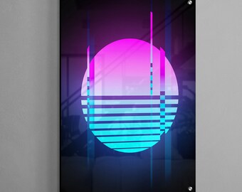 Neon Acrylic Wall Art - Etsy