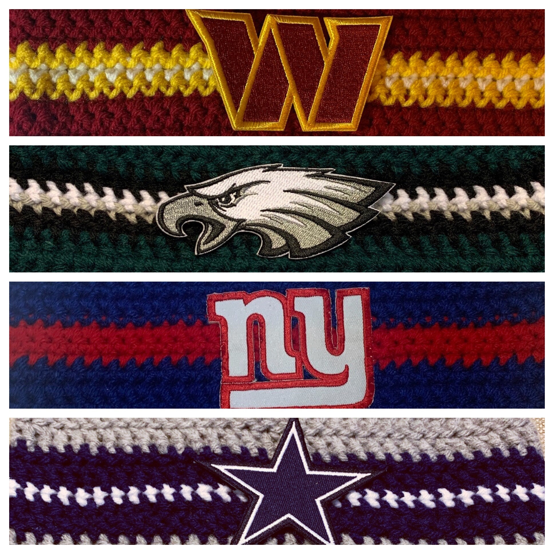 NFL Team Headbands/ear-warmers - Etsy