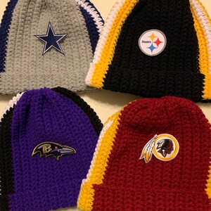 NFL Team Hats - Etsy