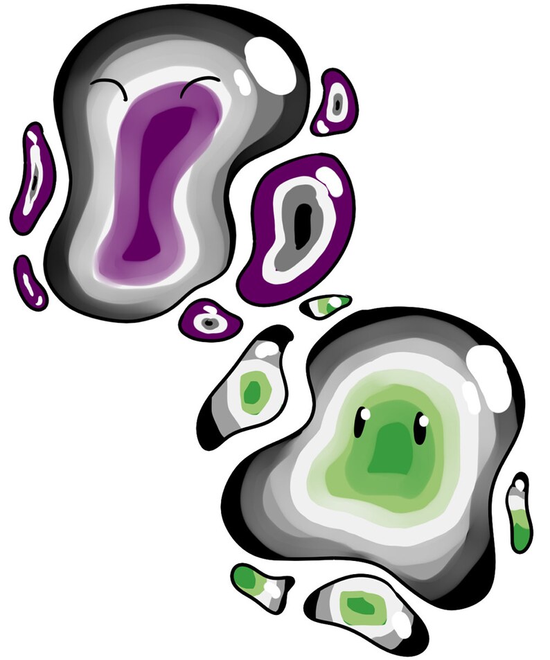 Pride Blob Stickers - Etsy