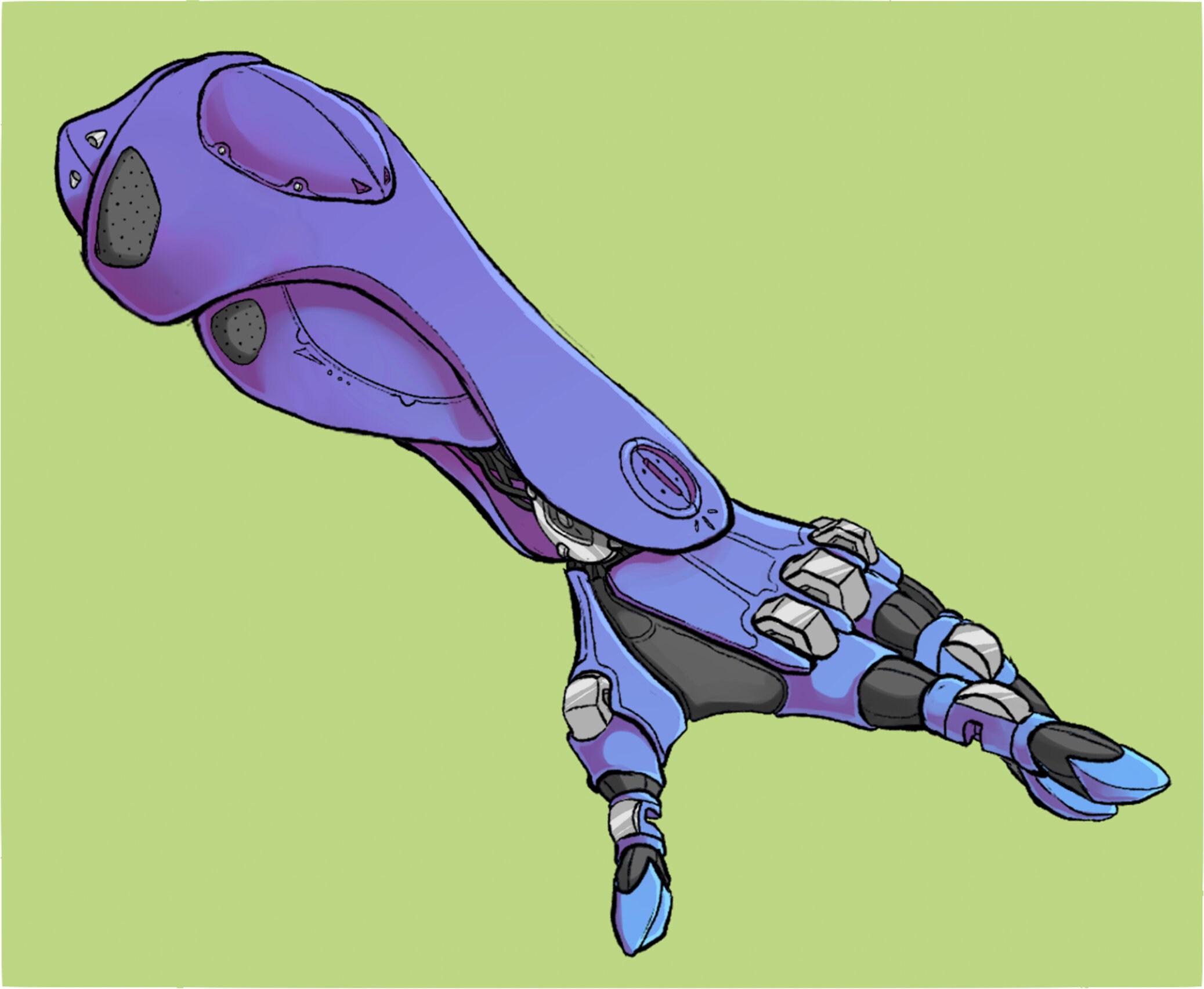 Robot Arm Art Print - Etsy