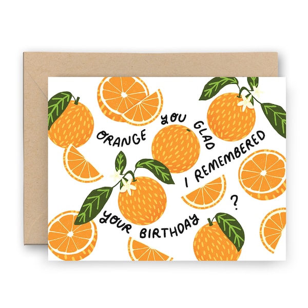 Orange You Glad - Etsy