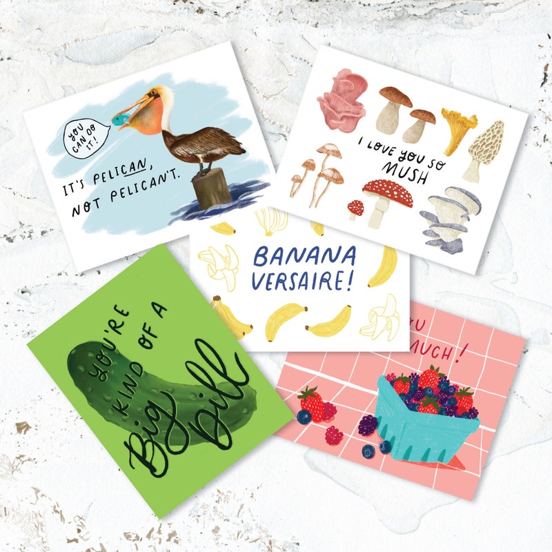 Punny Card - Etsy