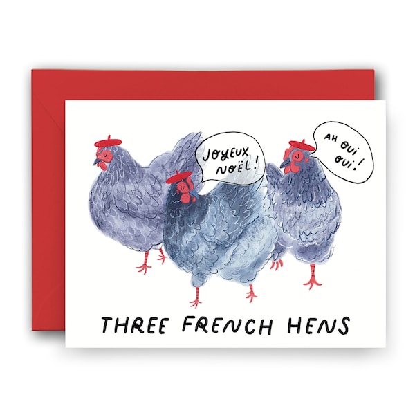 Three French Hens - Etsy