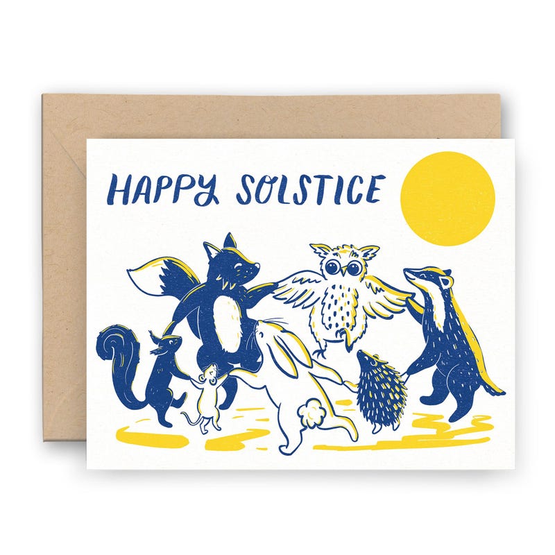 Winter Solstice Cards - Etsy