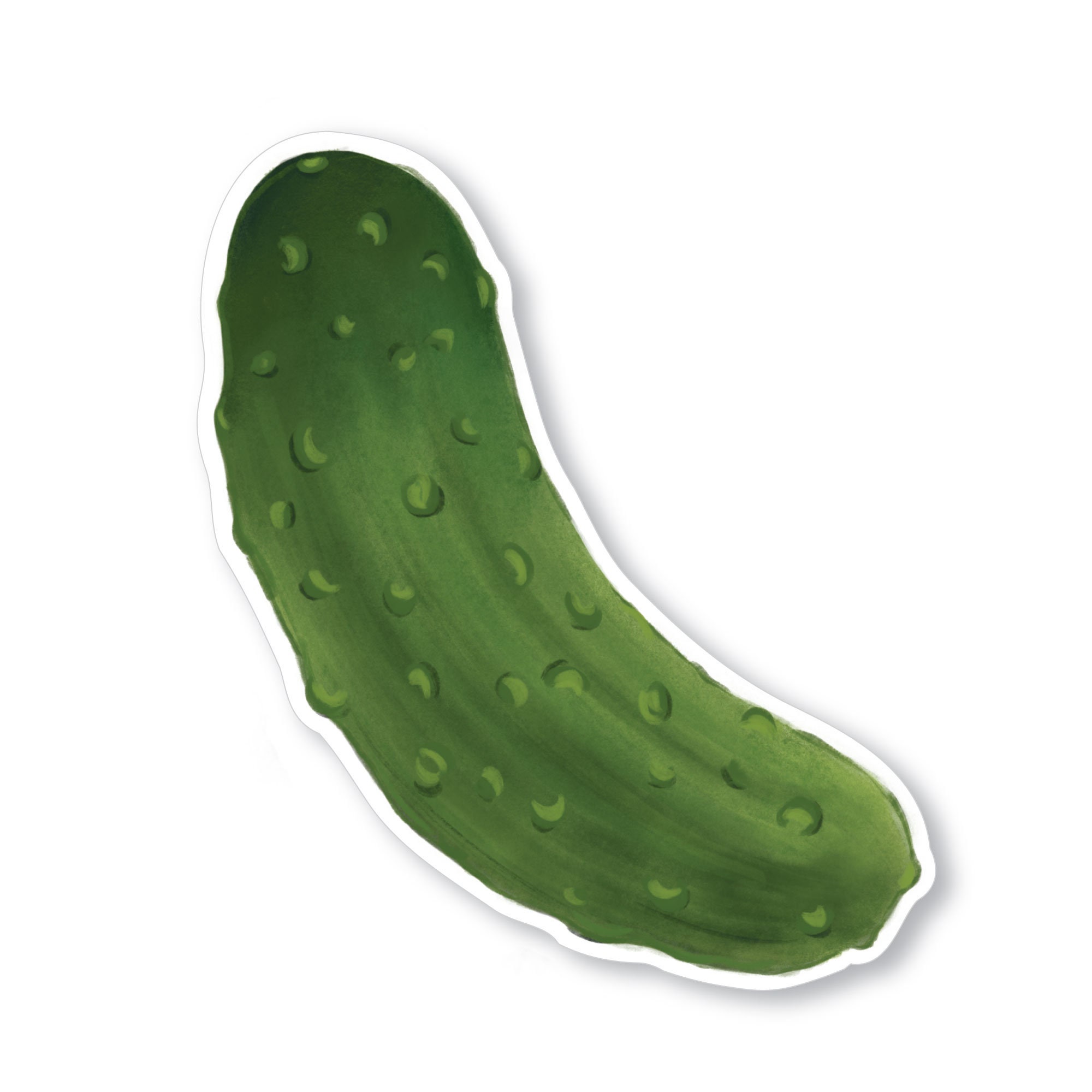 Pickle Vinyl Sticker - Etsy