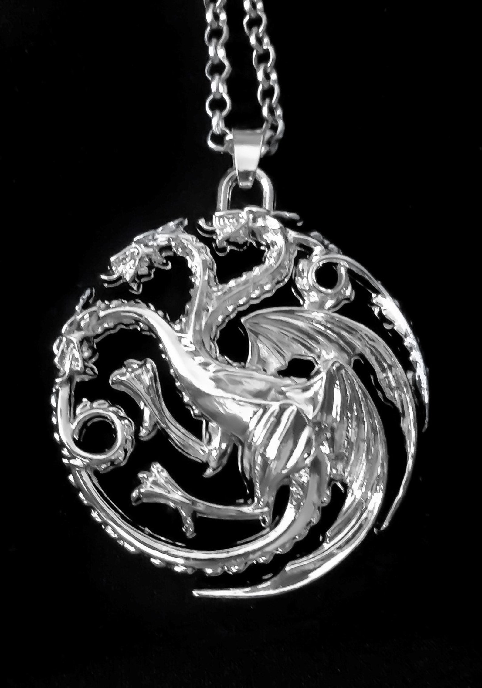 Game of Thrones Cosplay Necklace Hand of the King Queen Chain Medallion ...