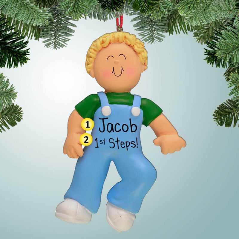 1st Steps Christmas Ornament - Etsy
