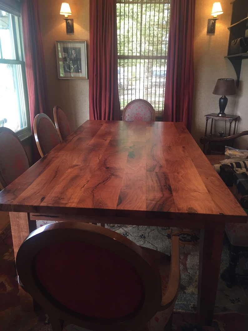 Texas Mesquite Farmhouse Table - Etsy