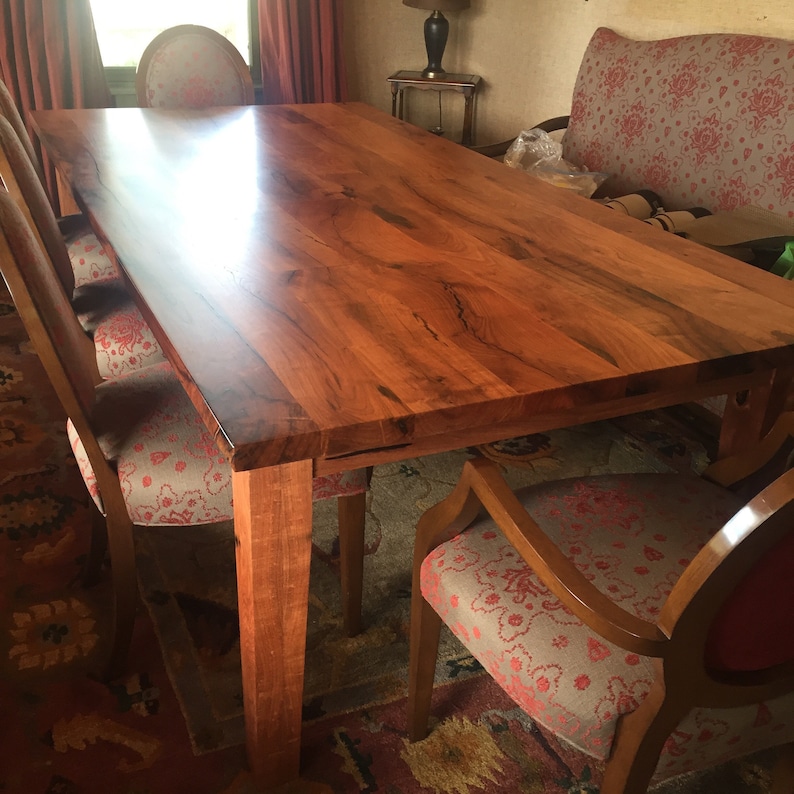 Texas Mesquite Farmhouse Table - Etsy