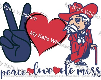 Ole Miss Svg Designs - Etsy