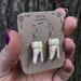 Molar Teeth Polymer Clay Earrings, Dental, Tooth Jewelry, Oddity and ...
