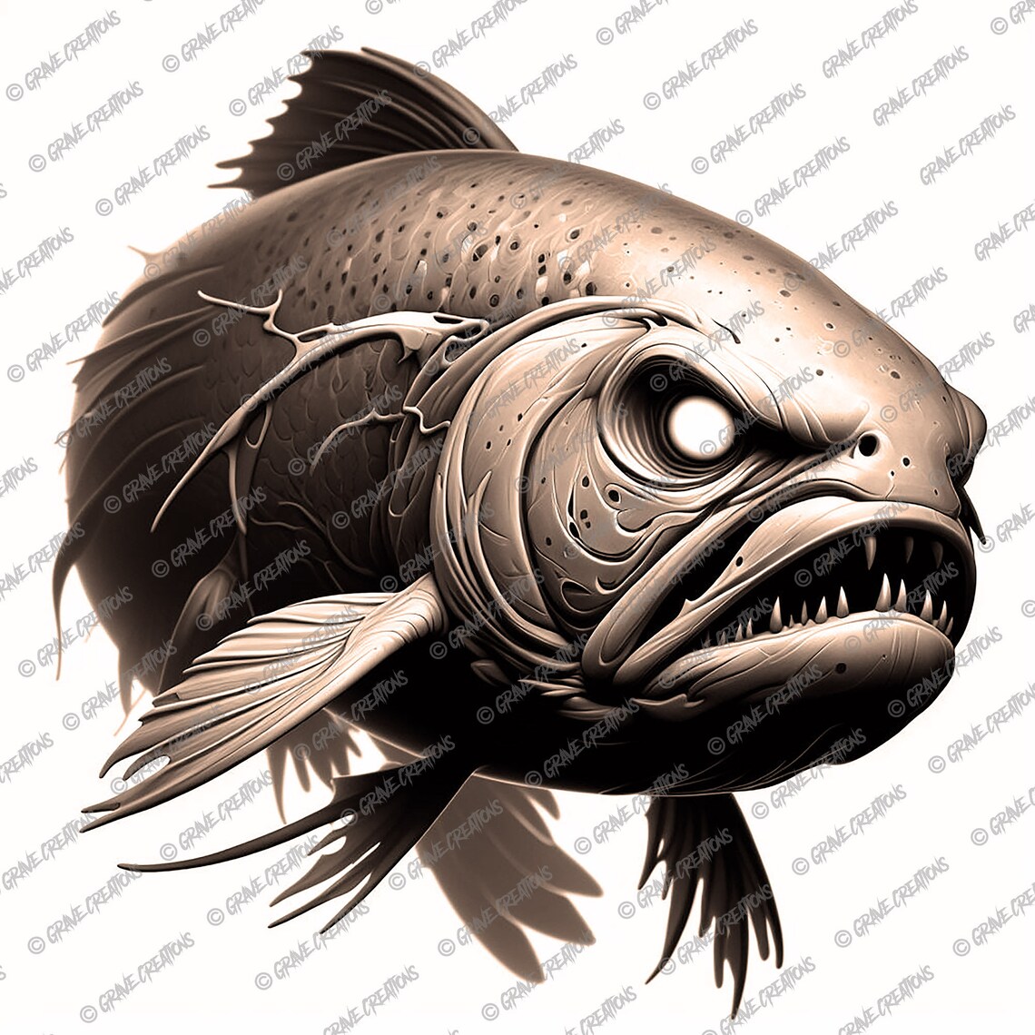 3D Illusion | Laser Burn PNG Digital File | Perfect for Engraving ...