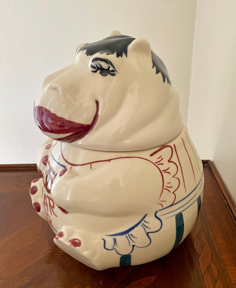 Rare Mint Abingdon Bar Jar Hippo Cookie Jar | Etsy