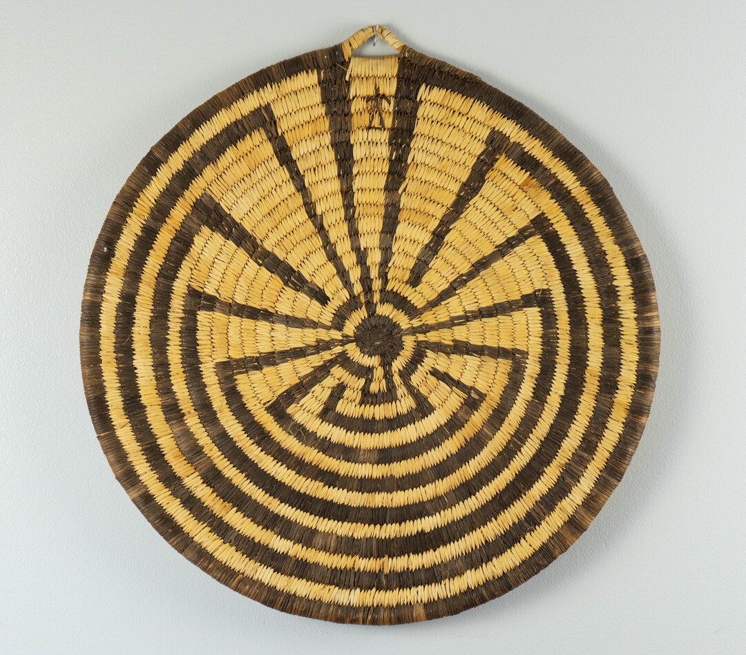 Tohono O'odham or Pima Man in the Maze Basket - Etsy