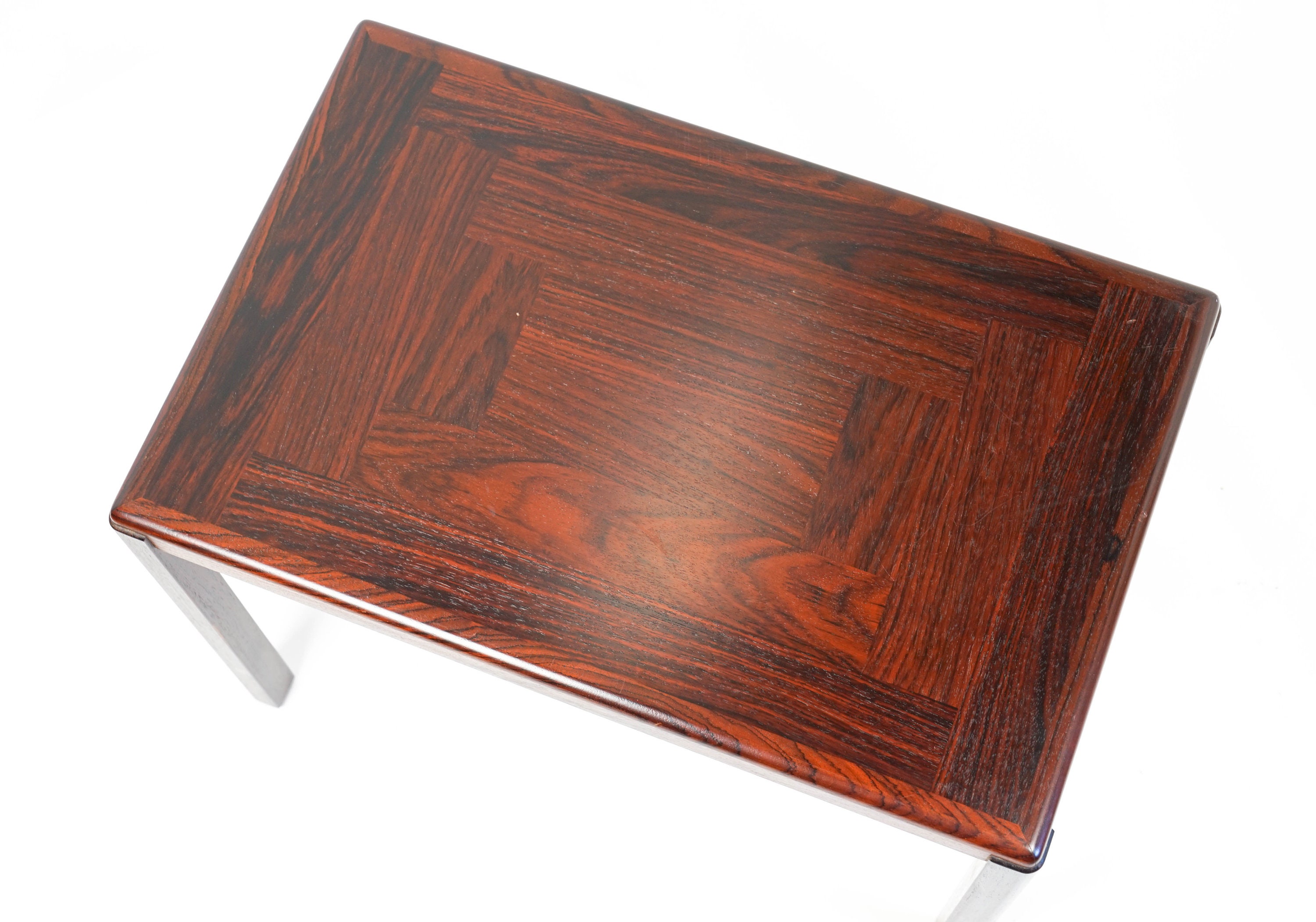 Mid Century Vejle Stole End Table, Denmark — Fair Market Vintage