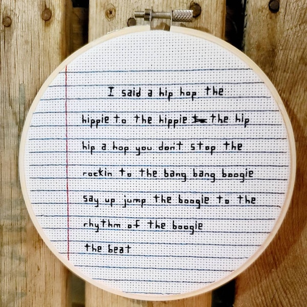 Hip Hop Cross Stitch - Etsy