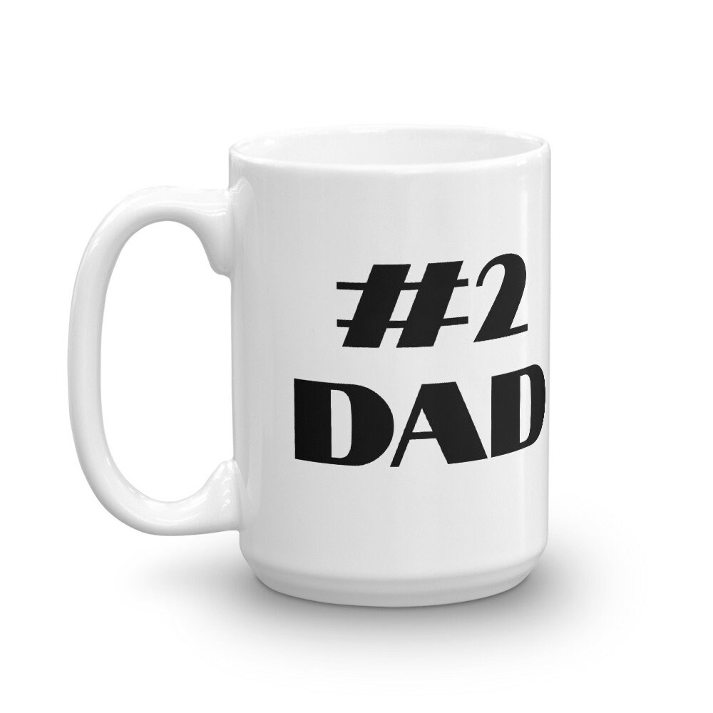 Number 2 Dad Mug - Etsy
