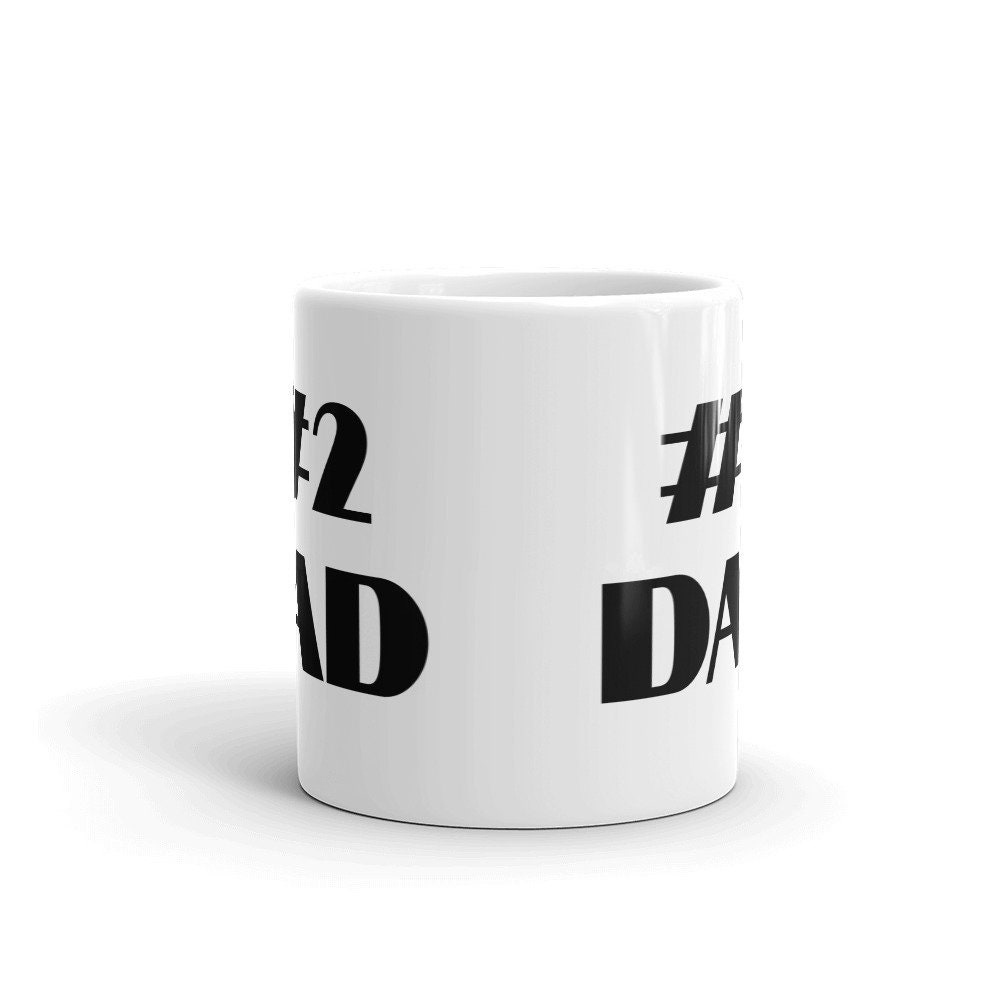 Number 2 Dad Mug - Etsy