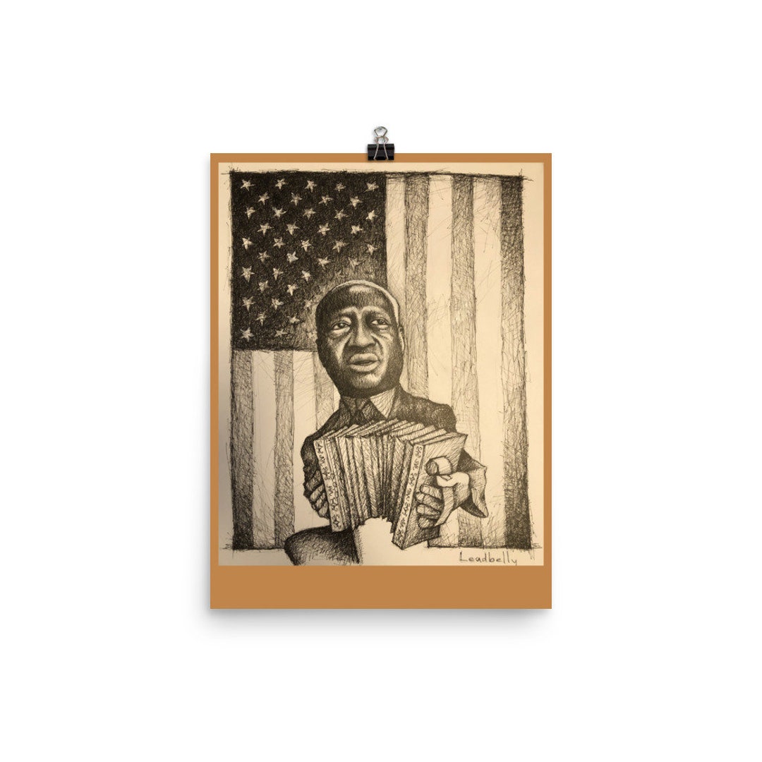 Leadbelly Poster - Etsy