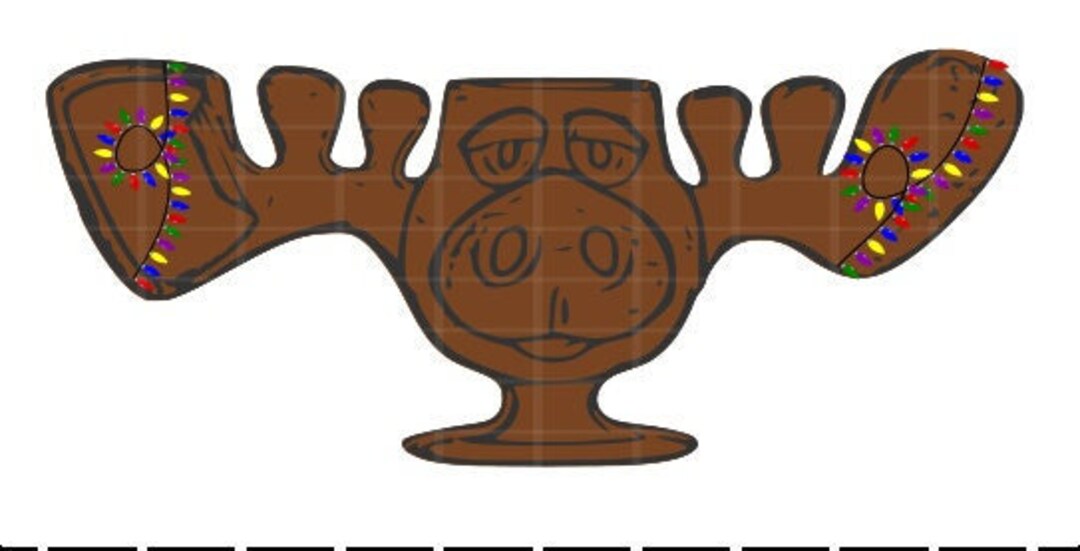 Christmas Vacation Moose - Etsy