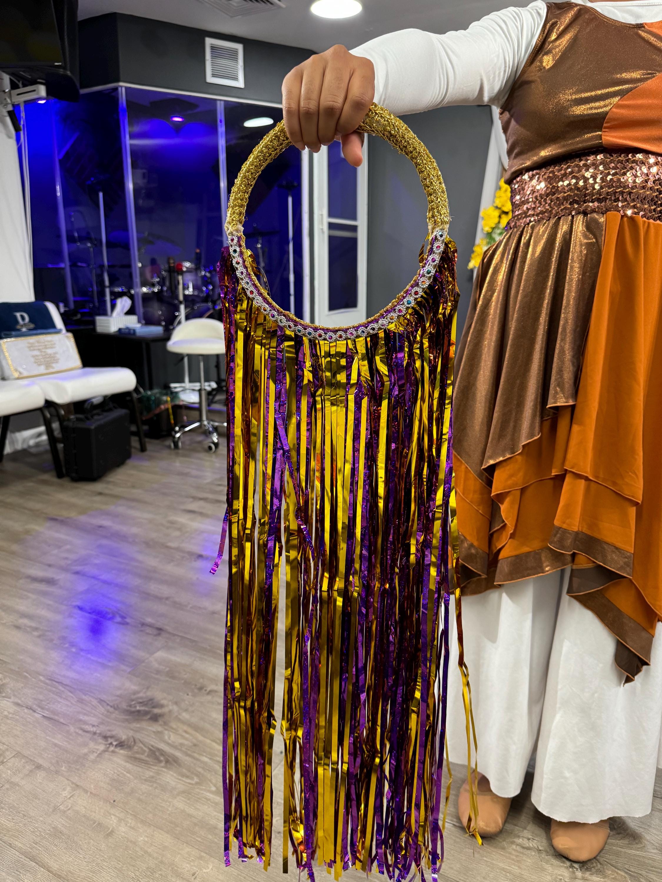 Aro De Gloria/ Glory Hoop Praise Dance Instrument - Etsy