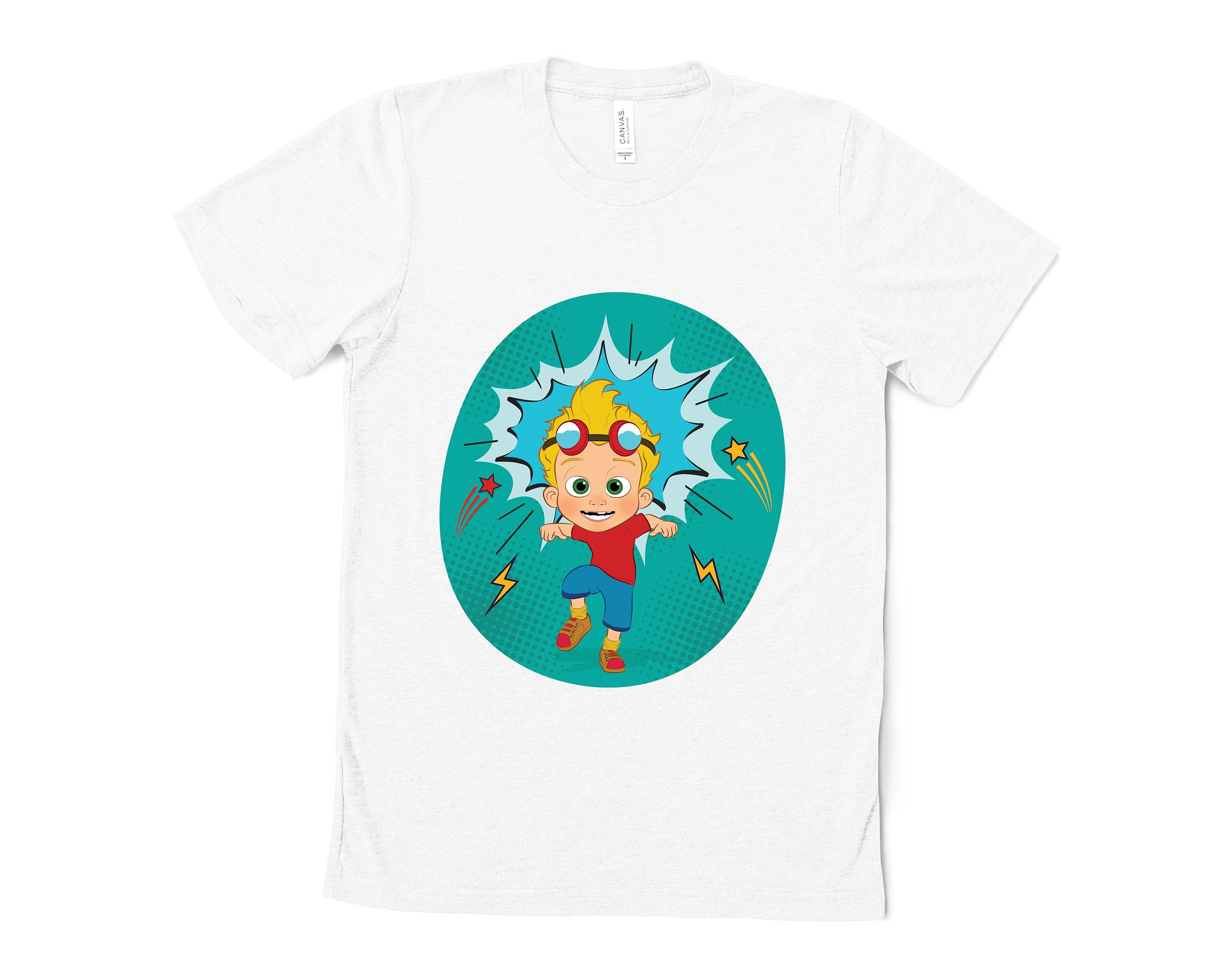 Virtual Reality T-shirt Augmented Reality Graphic Tee, Super Speed Tom ...