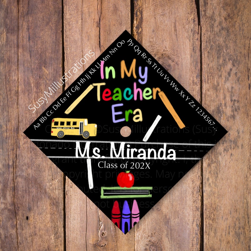 Graduation Cap Border - Etsy