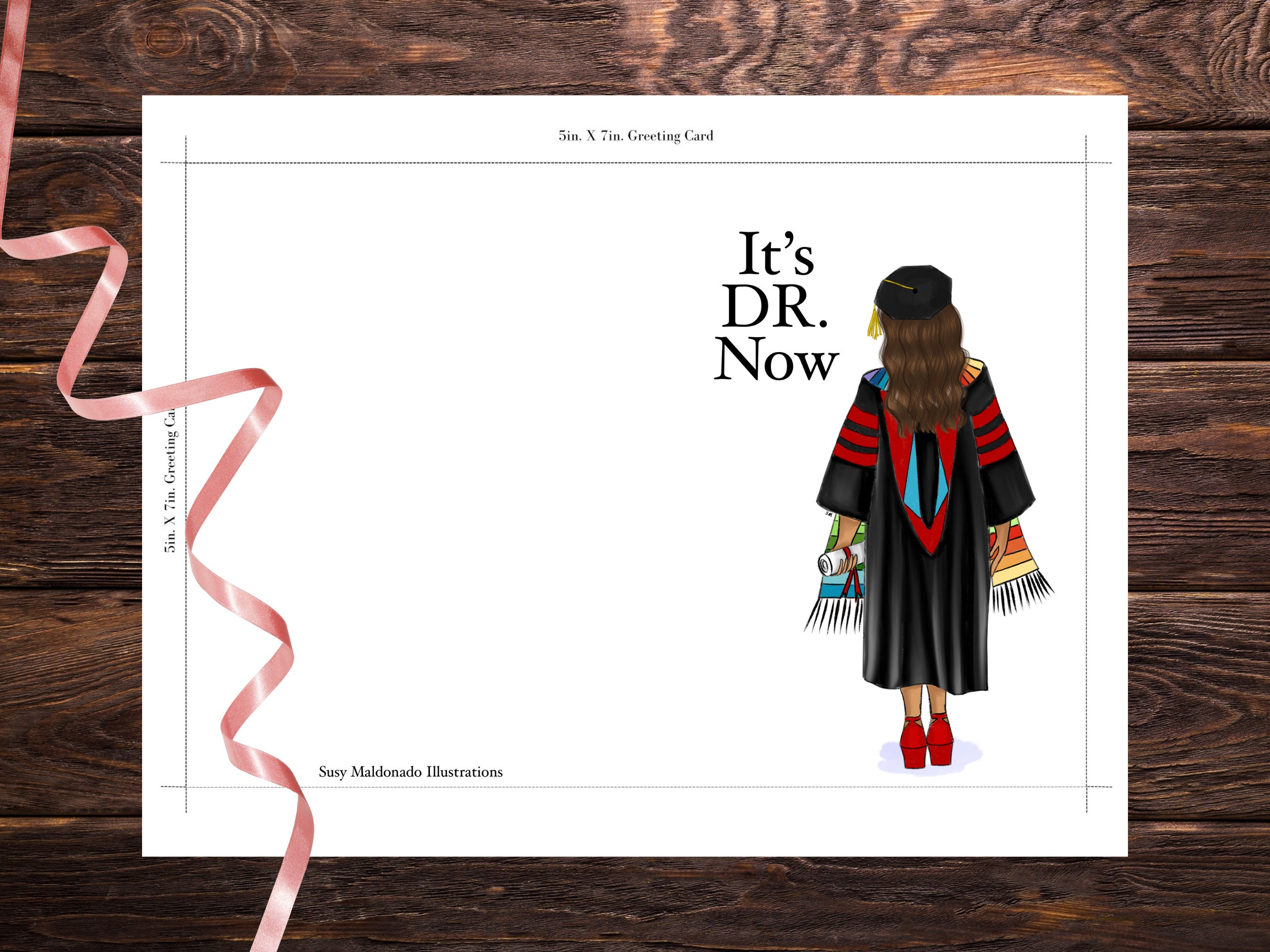 Phd Graduation Greeting Card Printable, It’s DR Now, Doctorate Card for ...