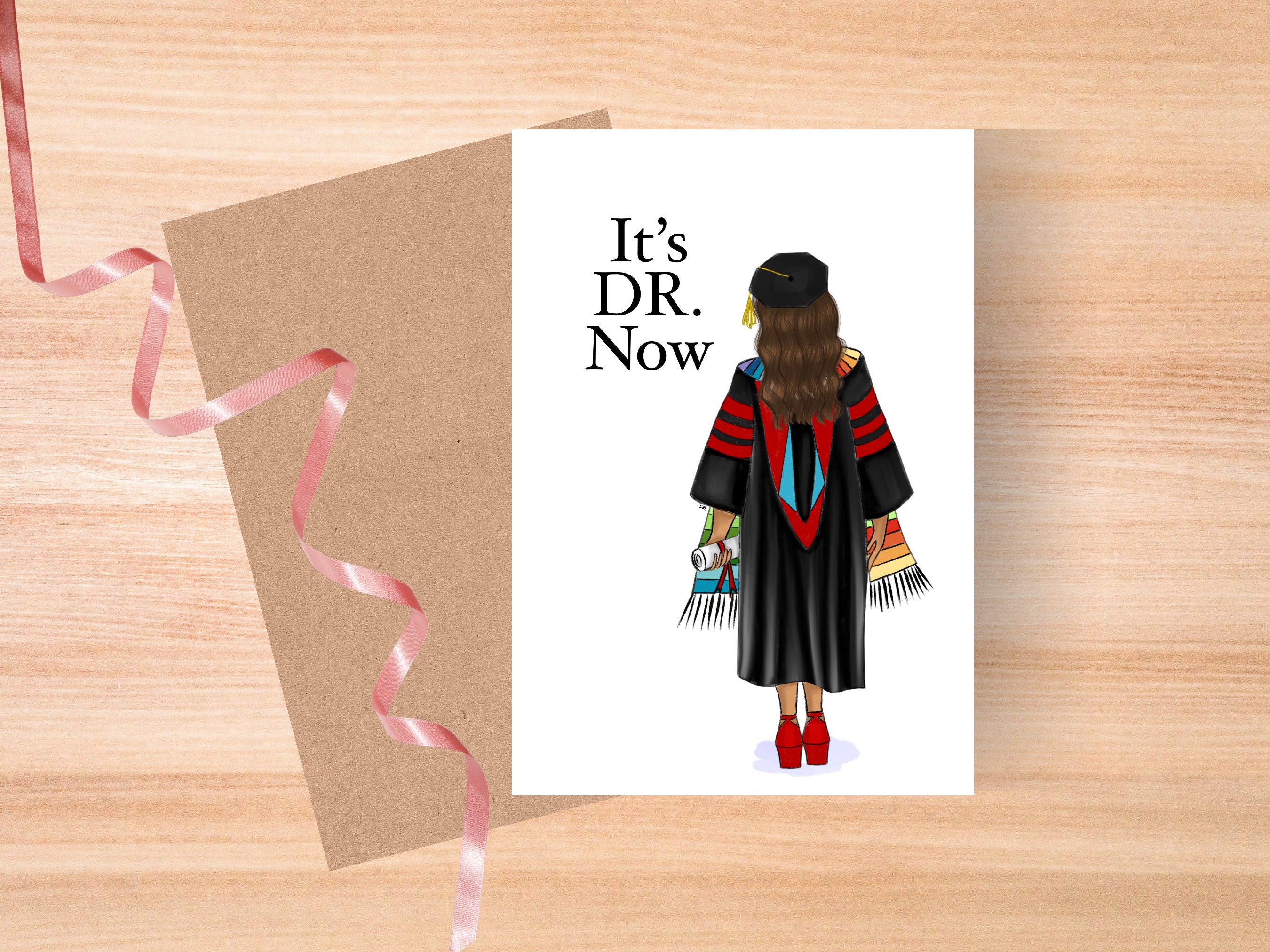 Phd Graduation Greeting Card Printable, It’s DR Now, Doctorate Card for ...