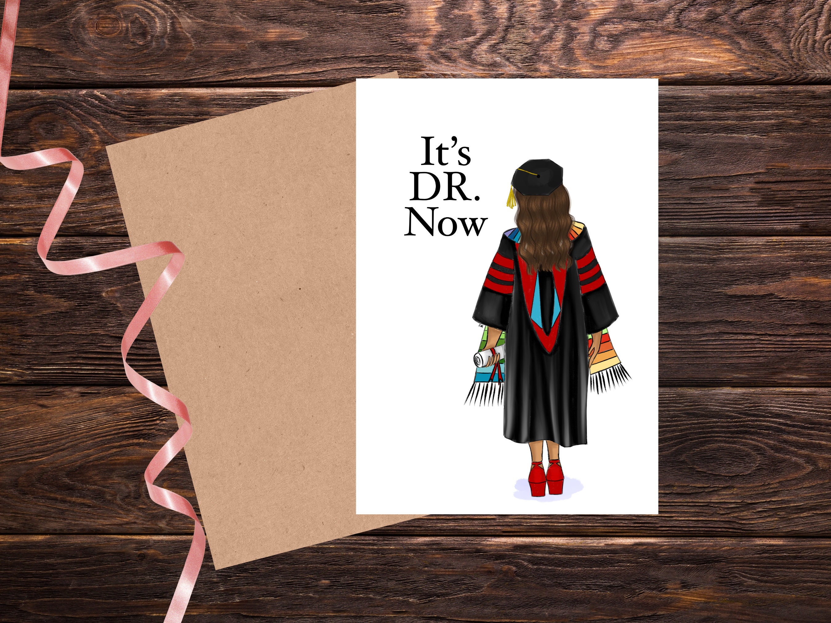 Phd Graduation Greeting Card Printable, It’s DR Now, Doctorate Card for ...