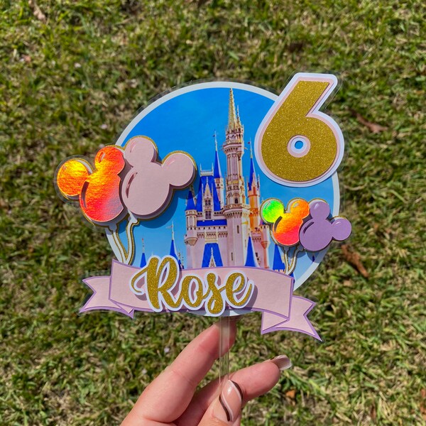 3d Castle Cake Topper - Etsy