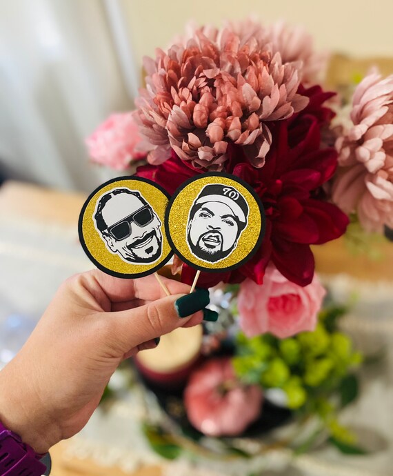 Rapper Theme Cupcake Toppers - Etsy