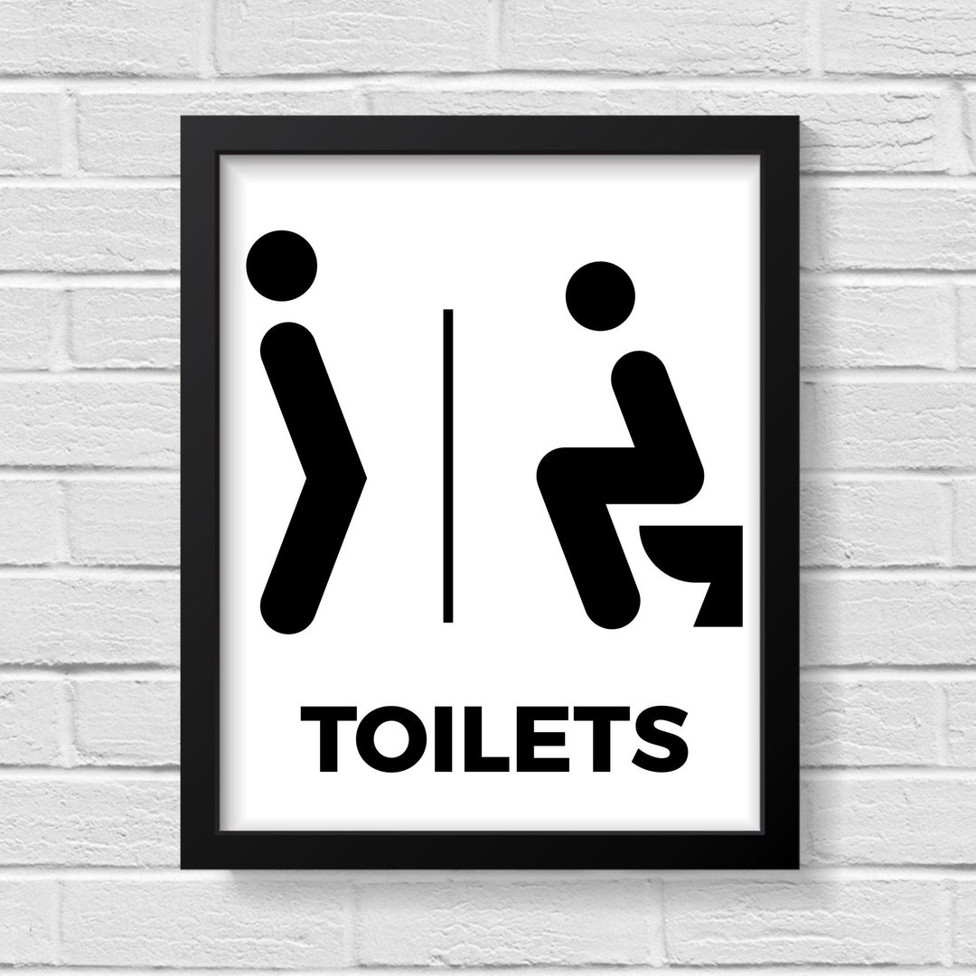 Bathroom Wall Decor / Bathroom Wall Art / Bathroom Prints /funny ...