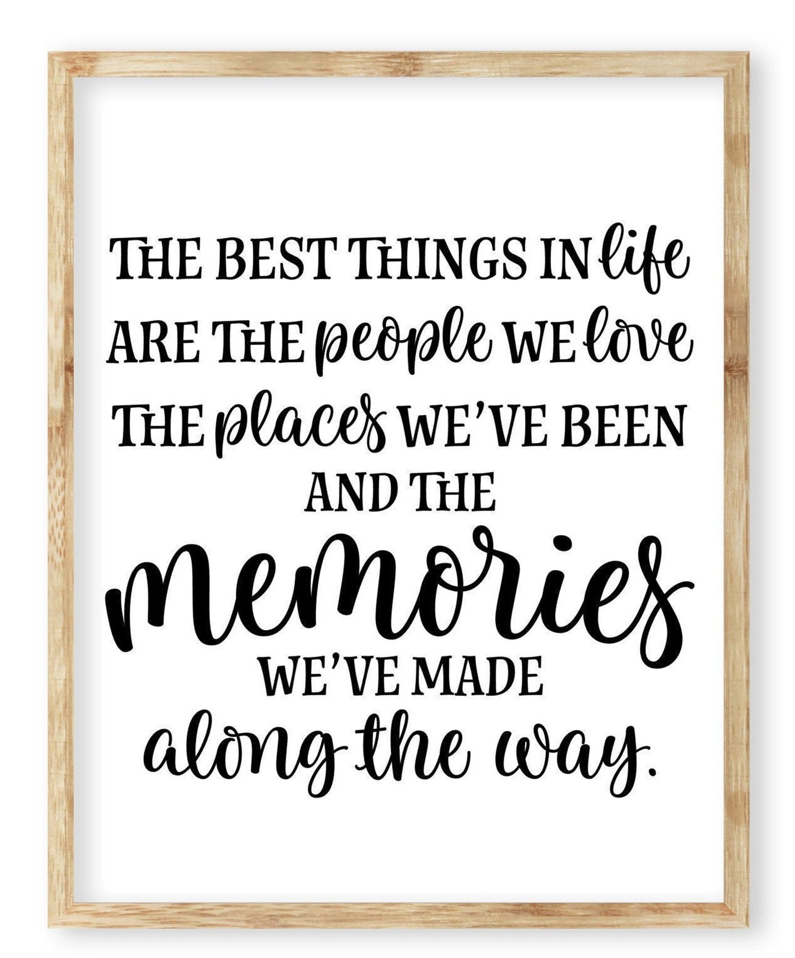 Quote Print / Inspirational Quotes / Quote Poster / Quote / | Etsy