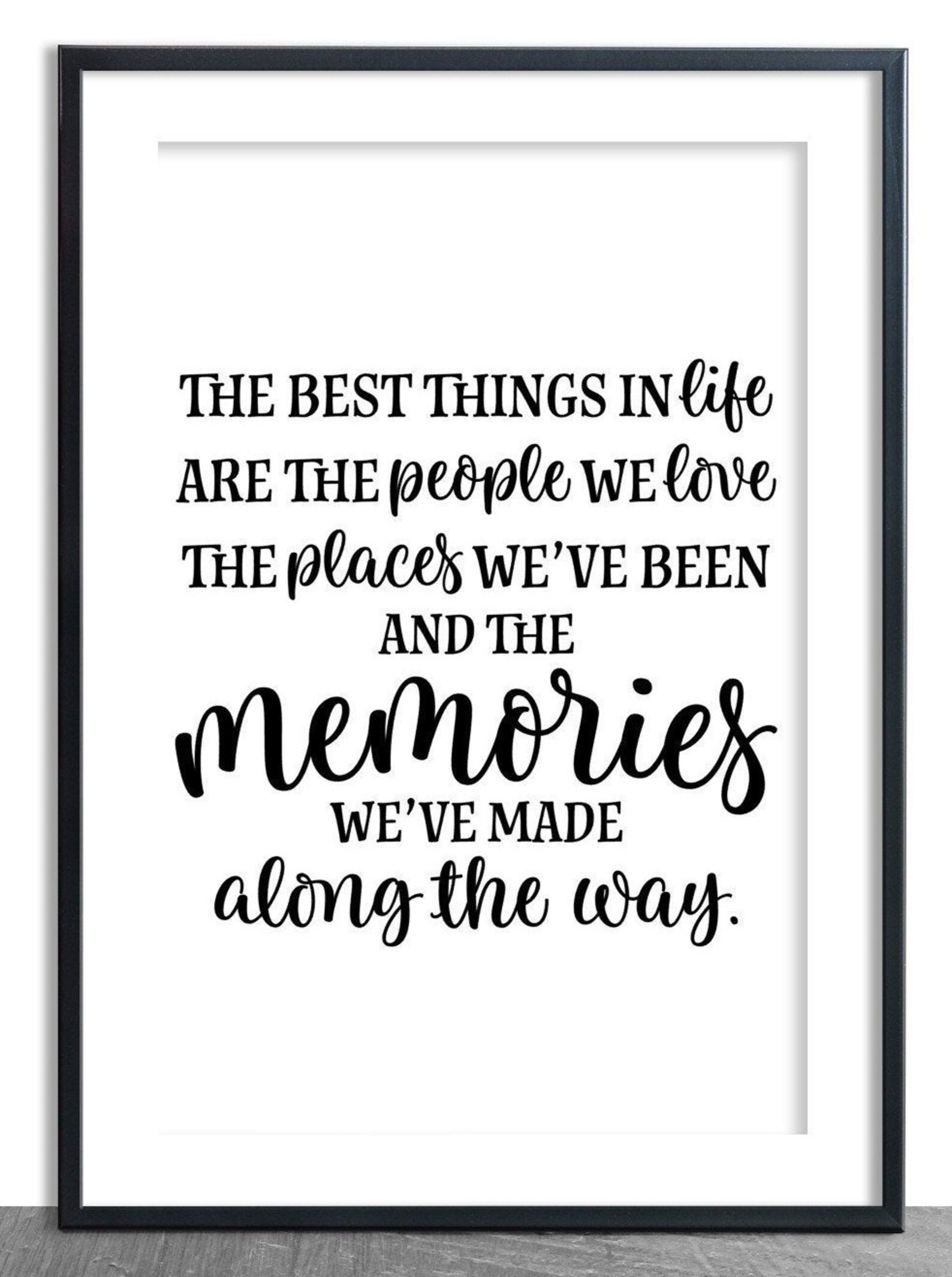 Quote Print / Inspirational Quotes / Quote Poster / Quote / | Etsy