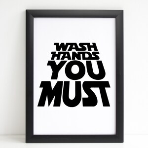 Wash Your Hands / Bathroom Wall Decor / Bathroom Wall Art / Bathroom ...