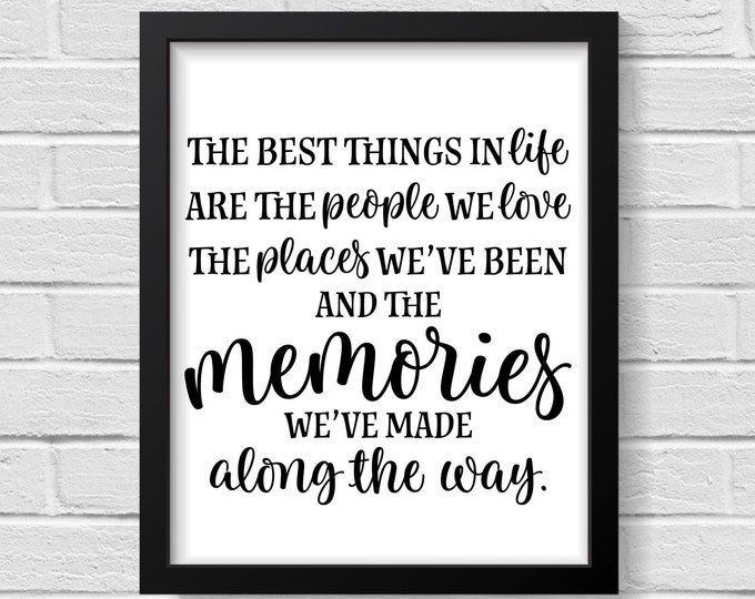 Family Quote Print, Family Quotes, Newborn Print, New Addition Gift ...