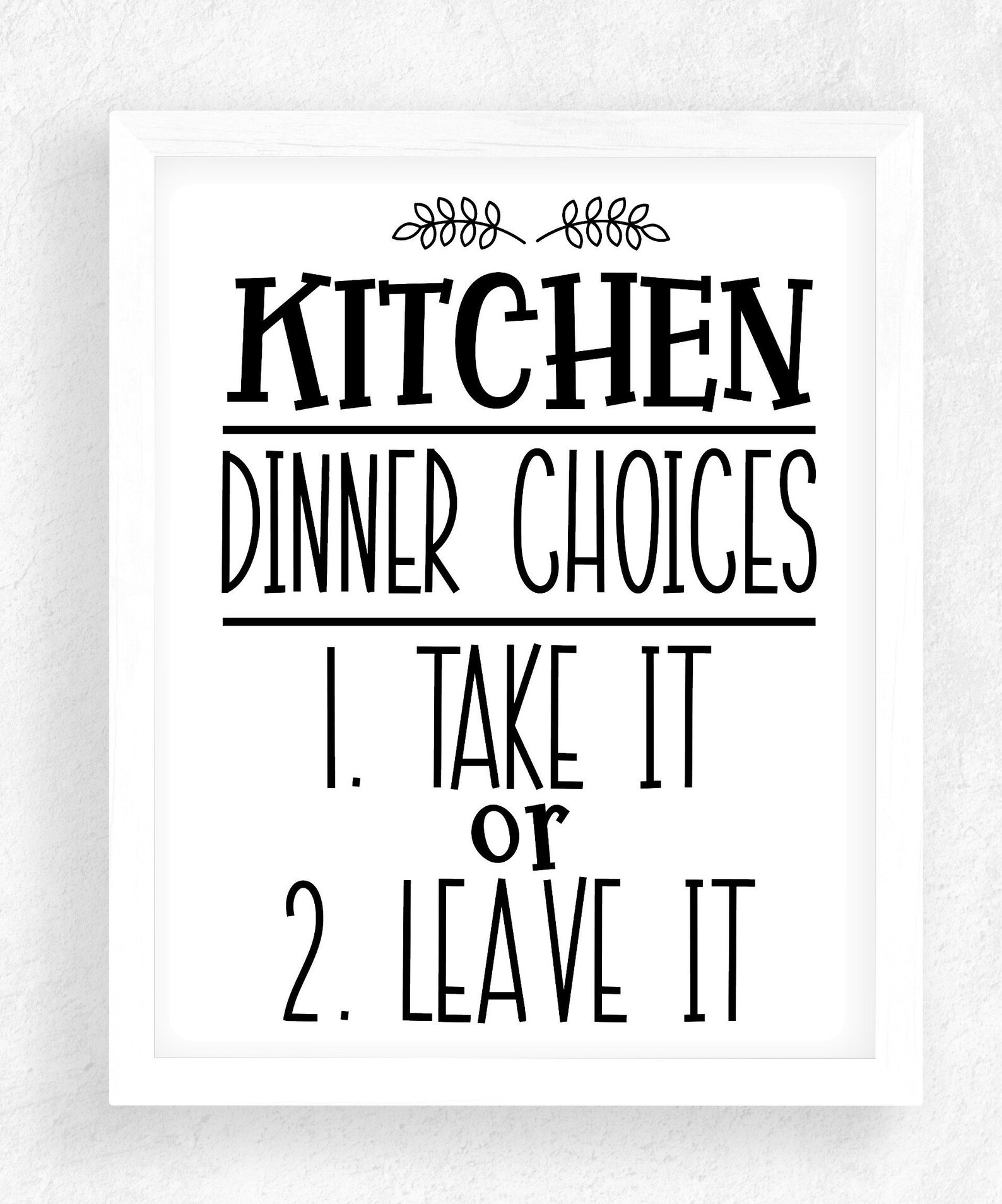 Kitchen Decor / Funny Kitchen Signs / Kitchen Wall Decor / | Etsy