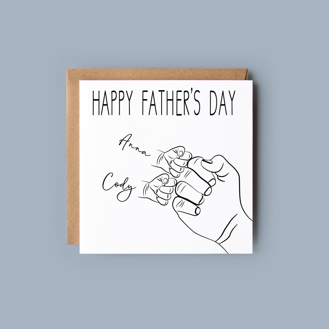 Tarjeta del Día del Padre / Día del Padre / Tarjeta - Etsy España