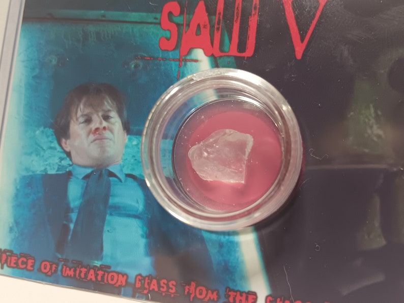 SAW V Movie Prop Piece of Glass From Coffin Scene Screen Used Prop From ...
