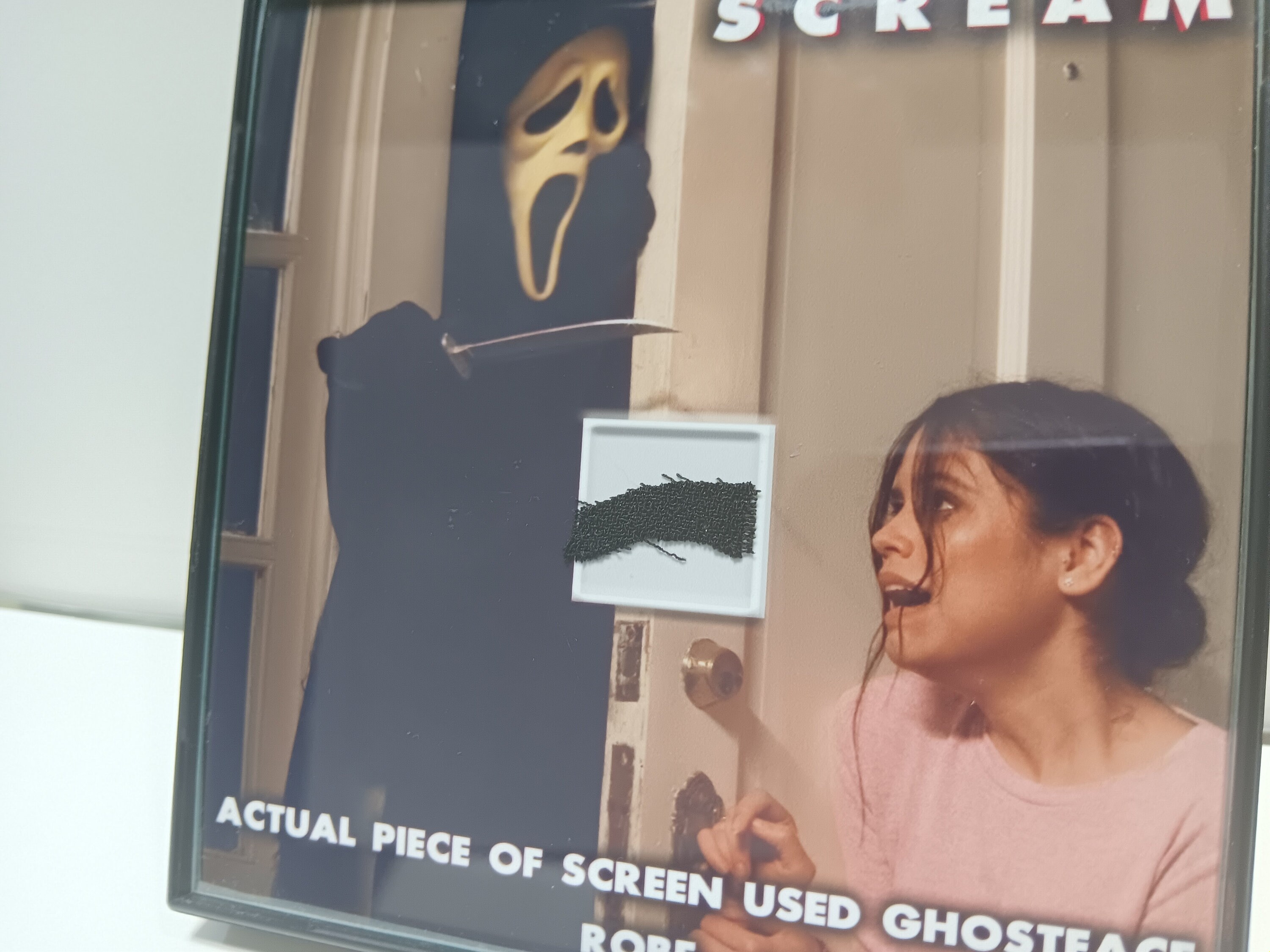 SCREAM 2022 Movie Prop GENUINE Swatch of GHOSTFACE'S Robe Screen Used ...