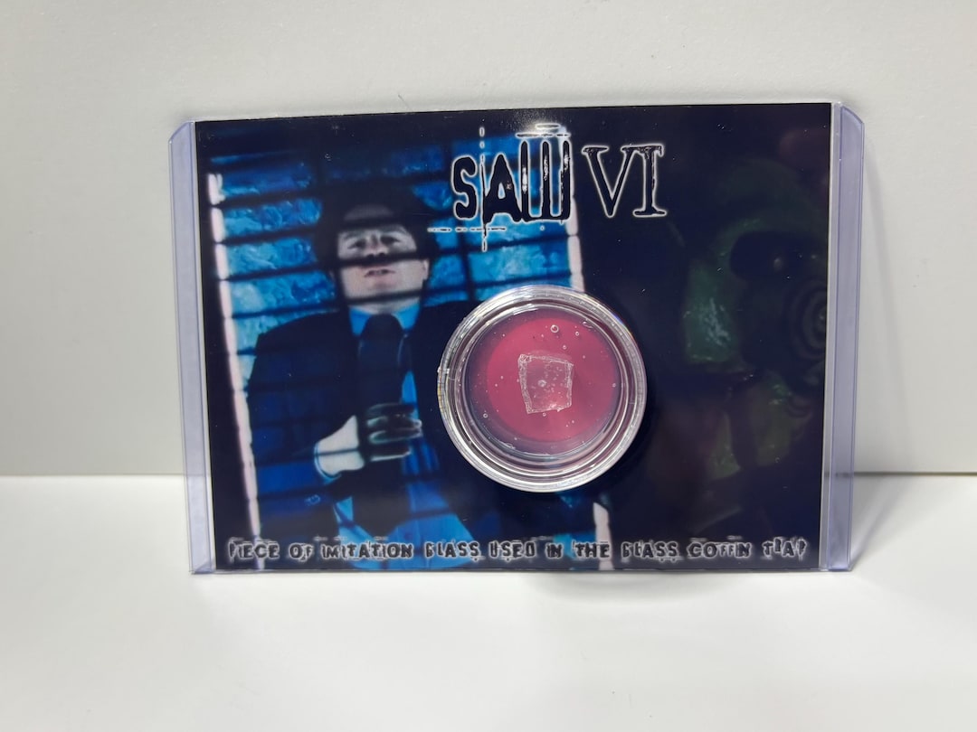 SAW VI Movie Prop - Piece of Glass From Coffin Scene - Screen Used Prop ...